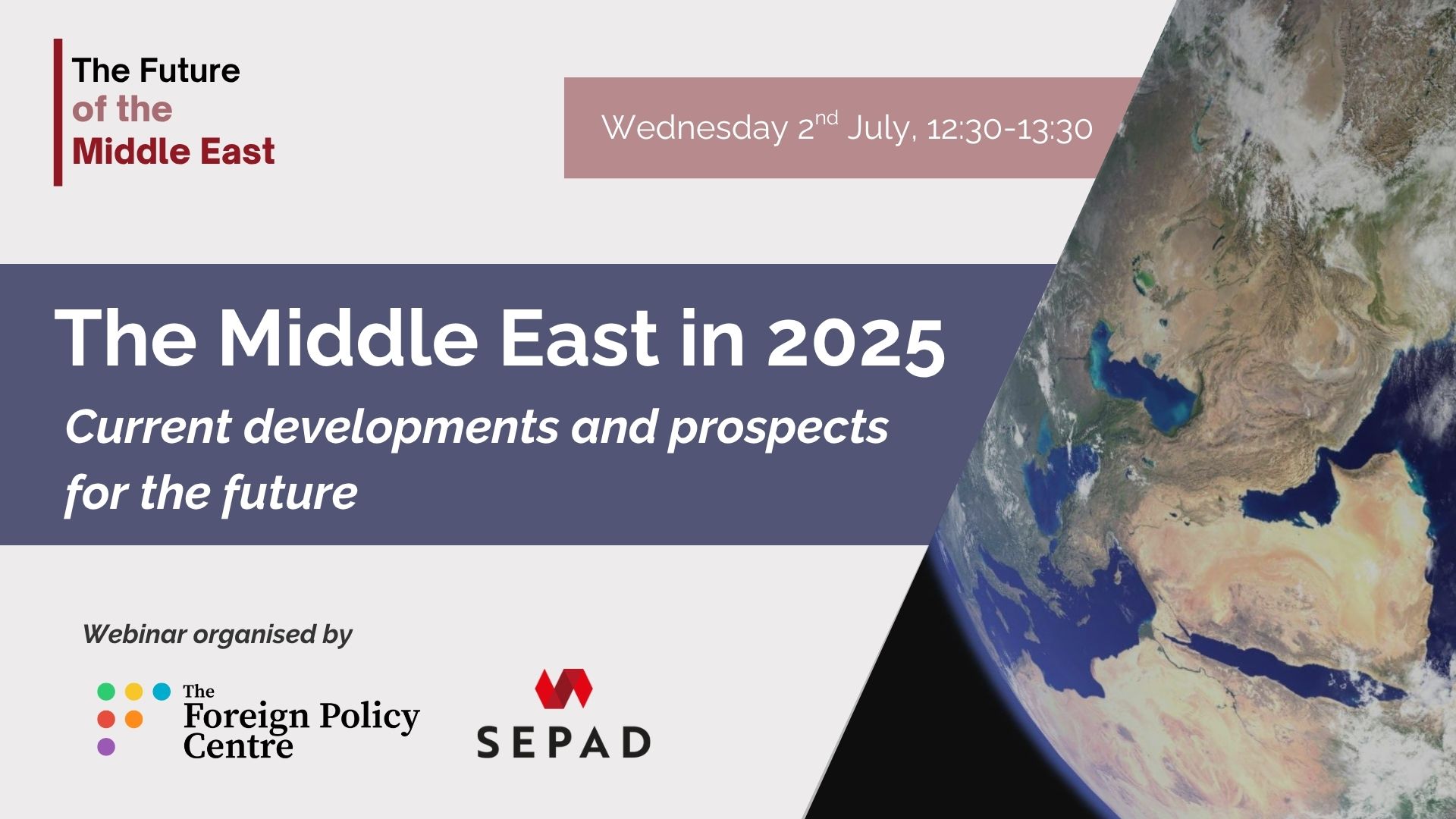 The Middle East in 2025: Current Developments and Prospects for the ...